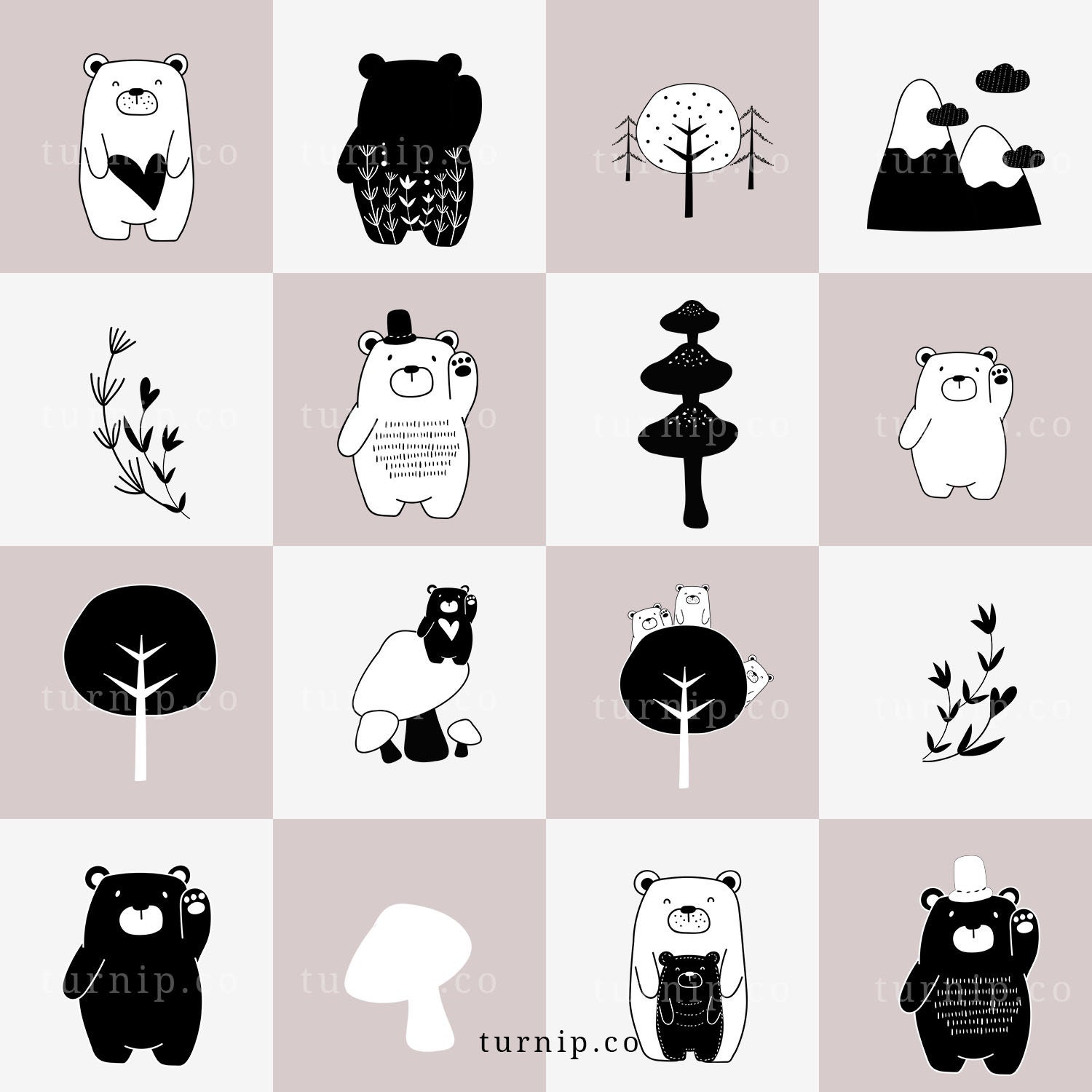 Microsoft Office Black And White Clipart Bear