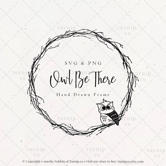 Cute Owl Borders And Frames