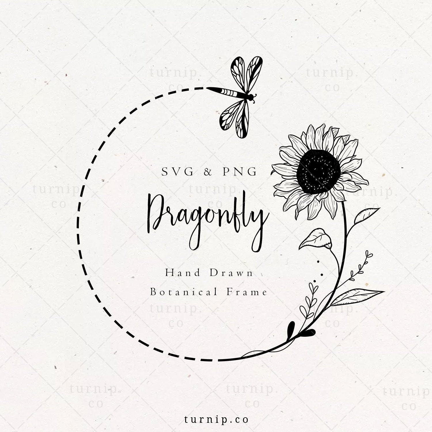 Dragonfly Border Clip Art