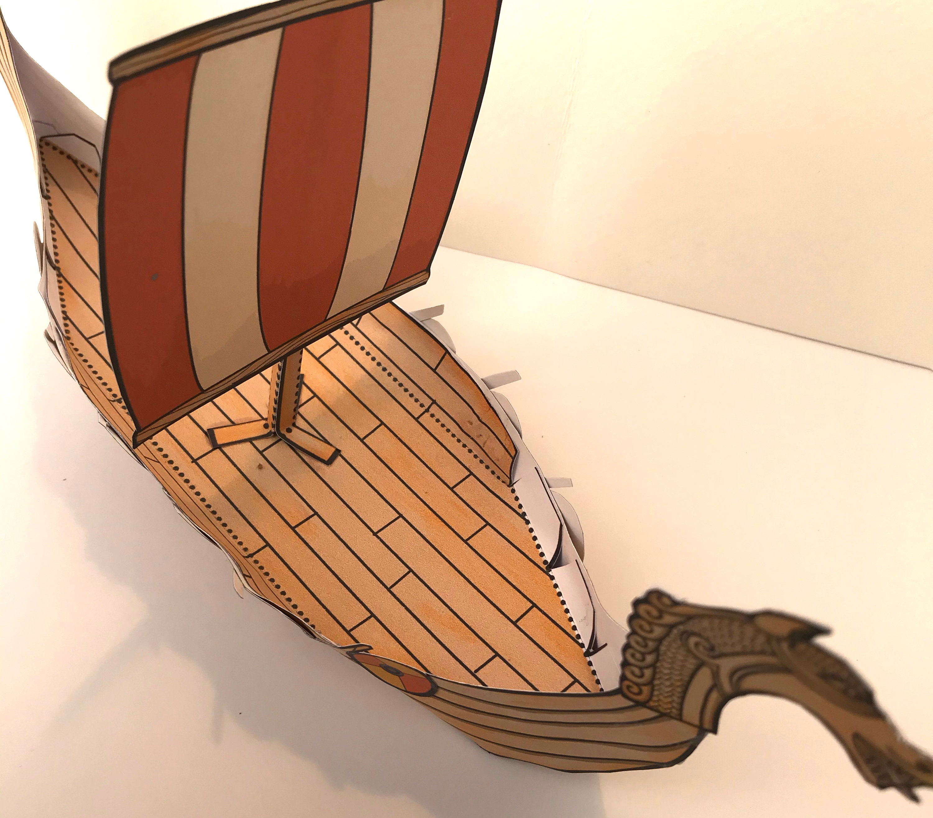 How To Make A Viking Longboat