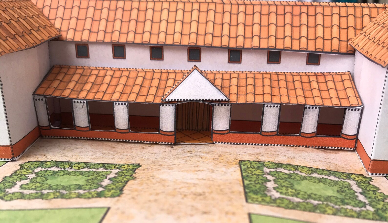 Cut Out and Make Roman Villa | Etsy UK