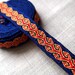 Tablet Woven Trim Woolen Viking Trim Tablet Weaving Tablet - Etsy