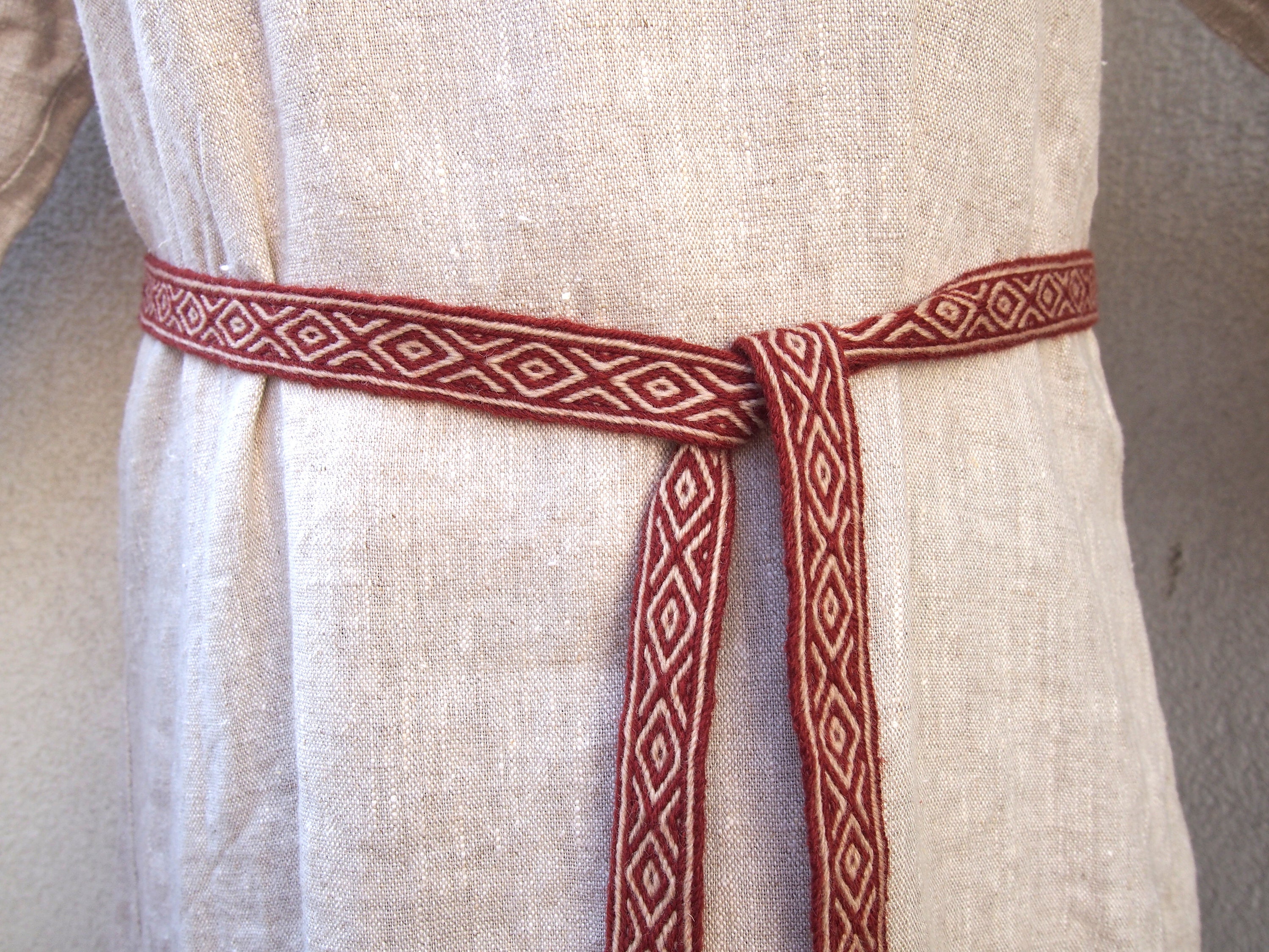 Tablet Woven Trim, Card Woven Viking Trim, Tablet Weaving, Tablet Weave ...