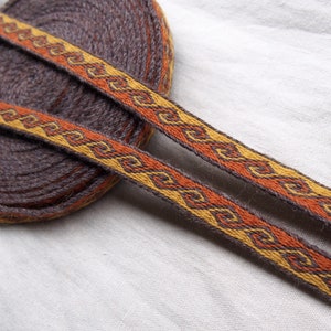 Tablet Woven Trim, Woolen Viking Trim, Tablet Weaving, Tablet Weave ...