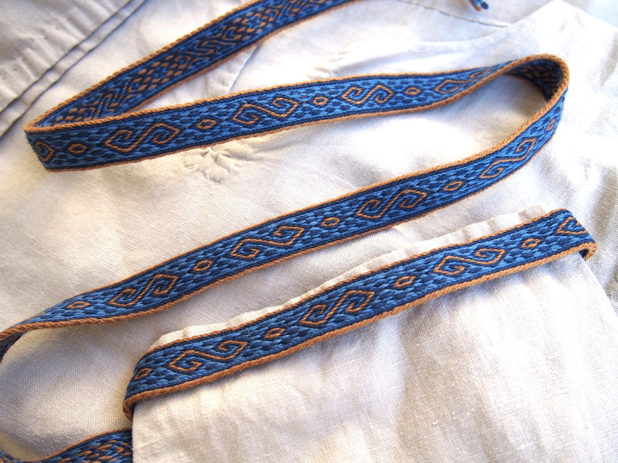 Tablet Woven Trim Viking Trim Card Woven Braid Tablet - Etsy