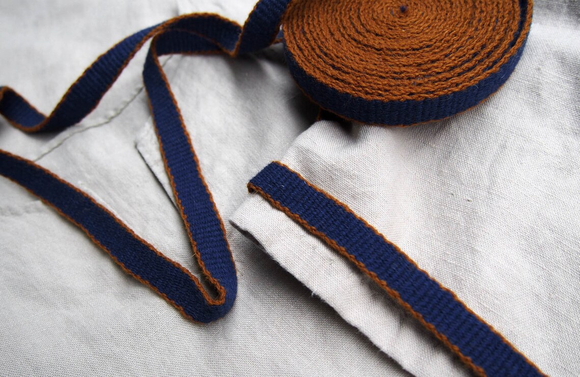 Woolen Medieval Trim, Viking Trim, Woven Trim, Rigid Heddle, Viking ...