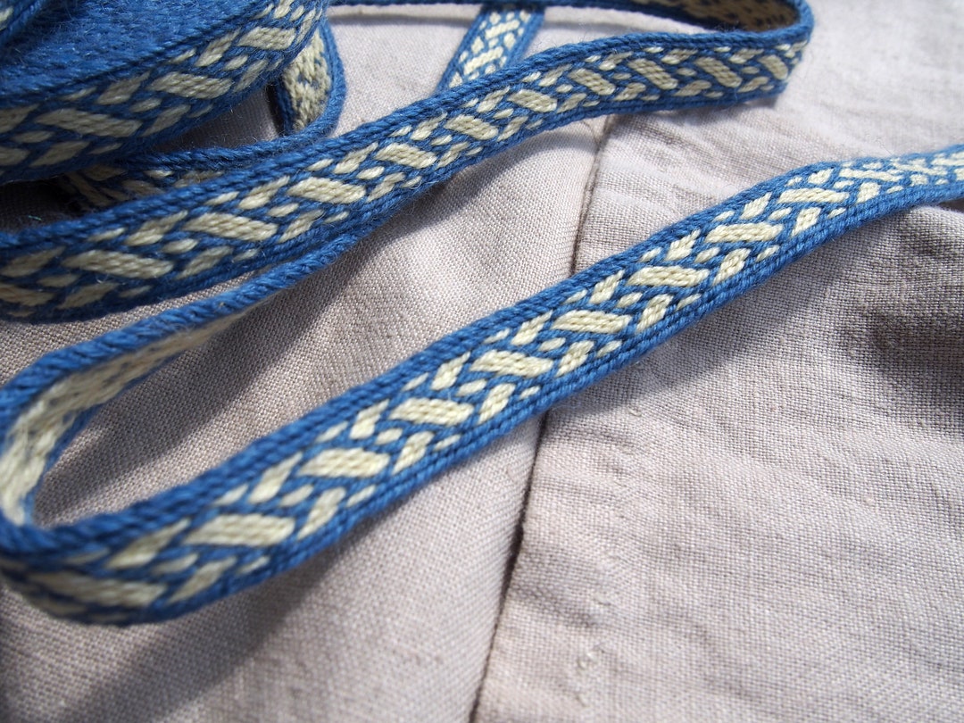Tablet Woven Trim, Birka, Viking Trim, Tablet Weave, Woven Braid ...