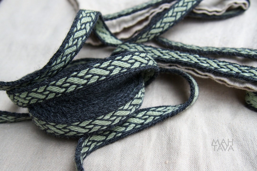 Tablet Woven Trim, Birka, Viking Trim, Tablet Weaving, Tablet Weave ...