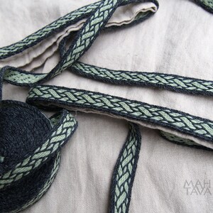 Tablet Woven Trim, Birka, Viking Trim, Tablet Weaving, Tablet Weave ...