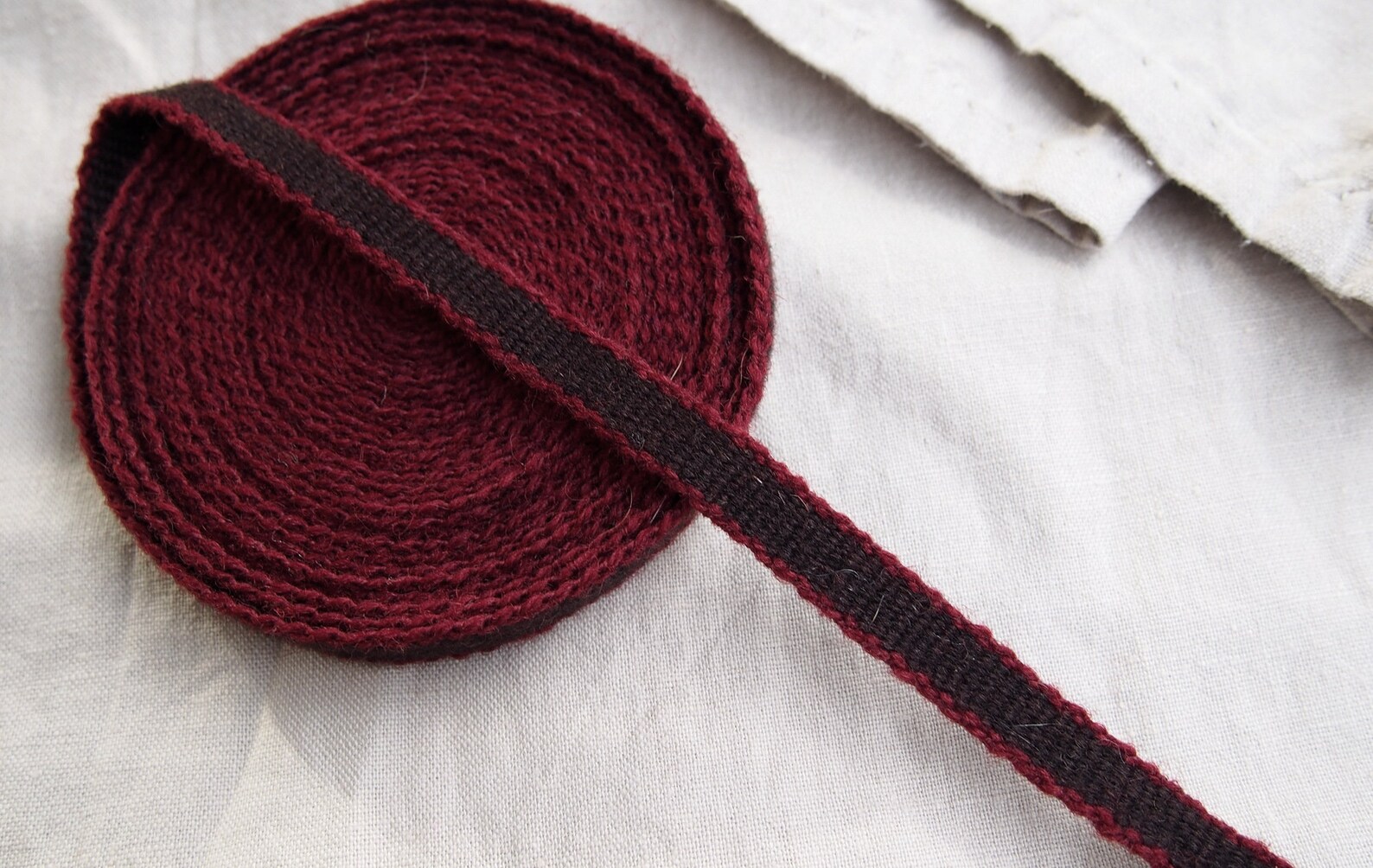 Woolen Viking Trim, Plain Weave Trim, Woven Trim, Viking Dress, Viking ...