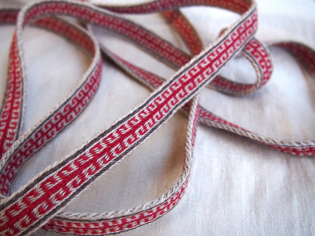 Greek Pattern Woolen Woven Band, Ancient Reenactment, Hellenic, Greco ...