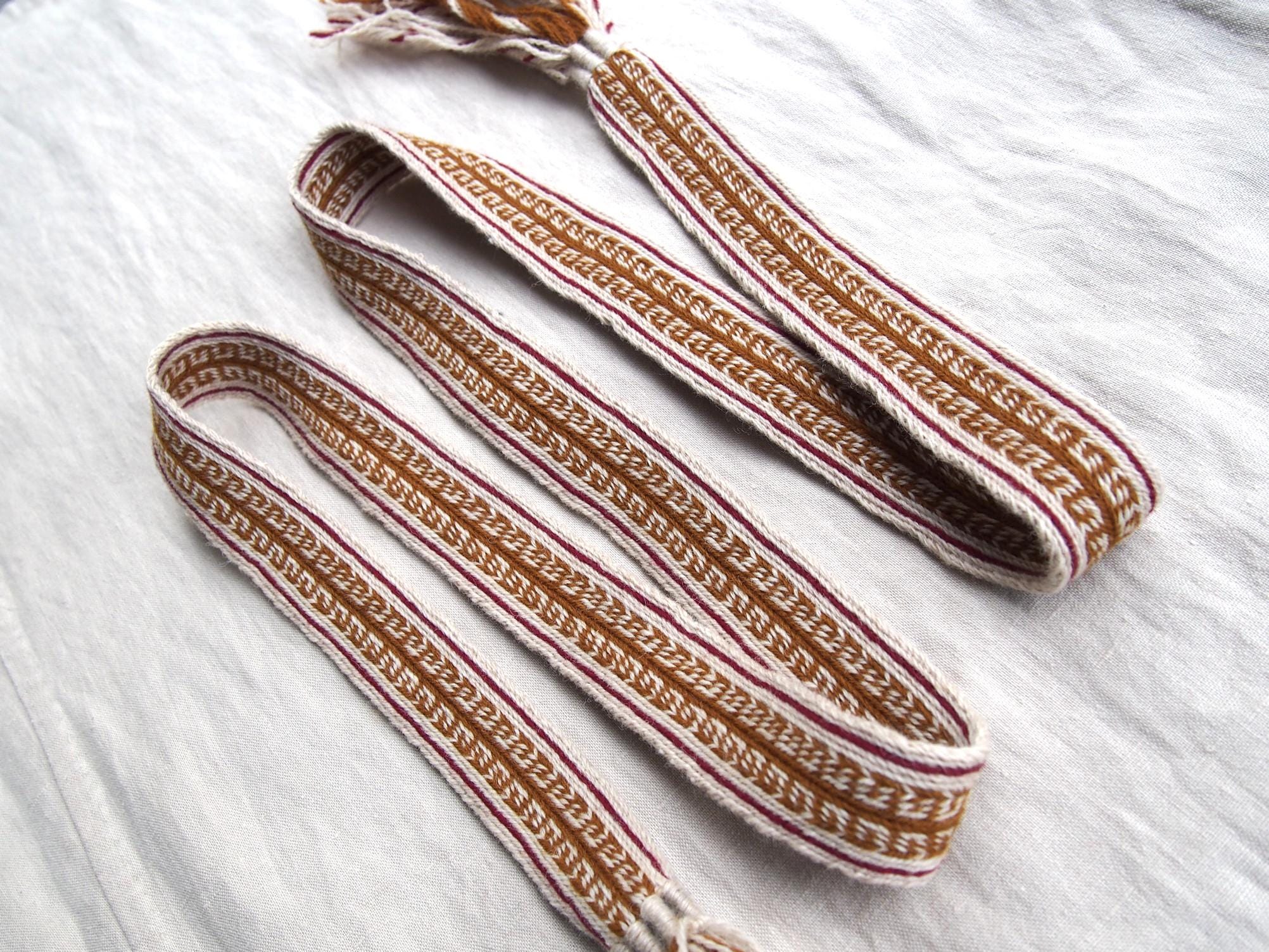 Greek Pattern Woolen Woven Belt, Ancient Reenactment, Hellenic, Greco ...