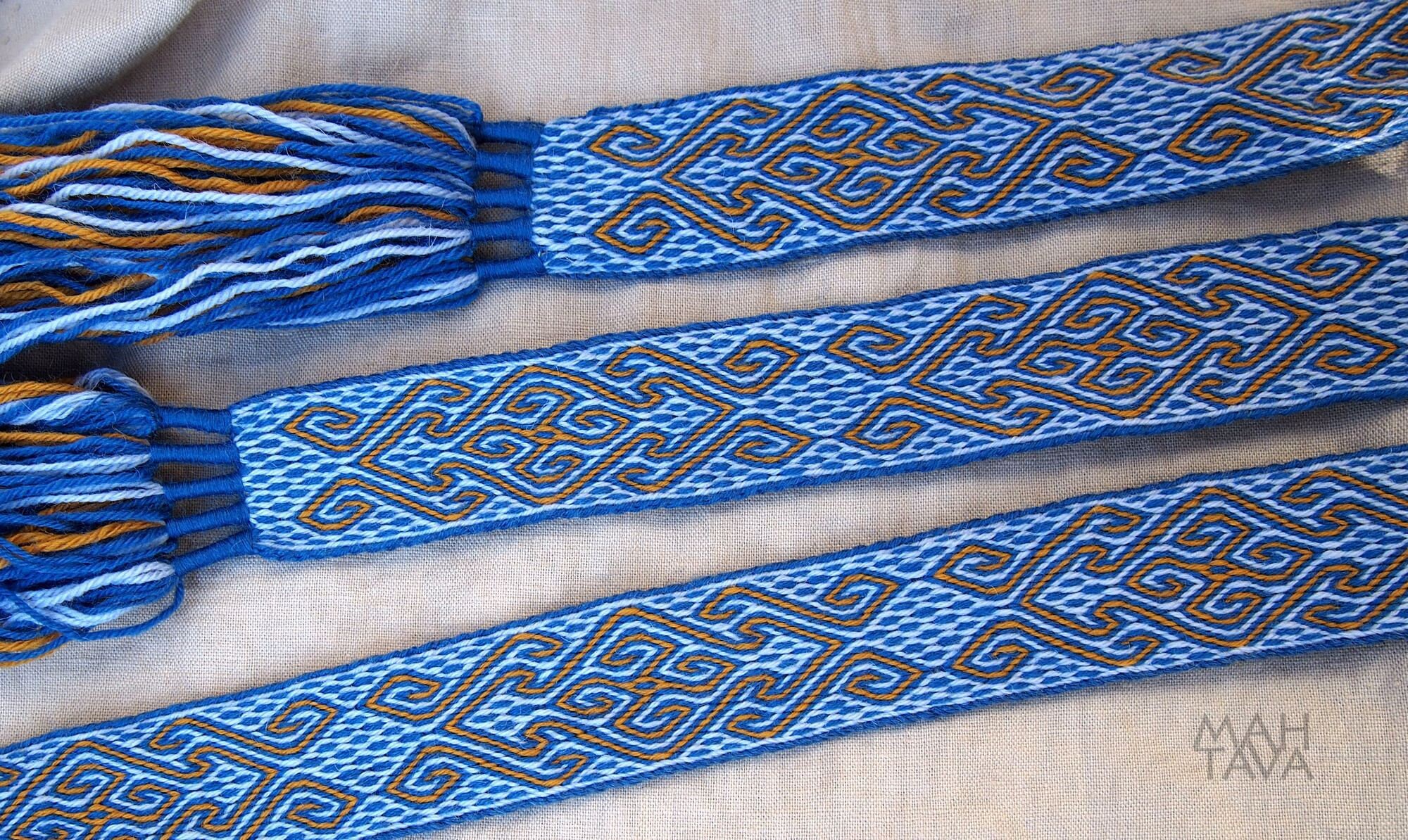 Woolen Tablet Woven Belt Tablet Weaving Card Woven Band With - Etsy