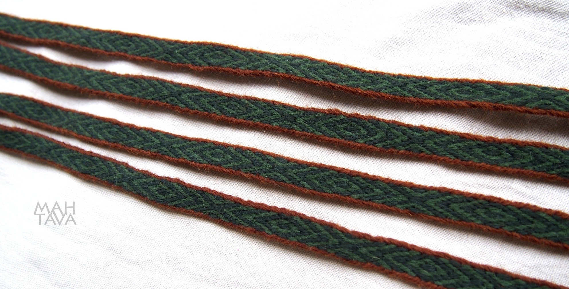 Tablet Woven Trim Viking Trim Tablet Weaving Tablet Weave - Etsy