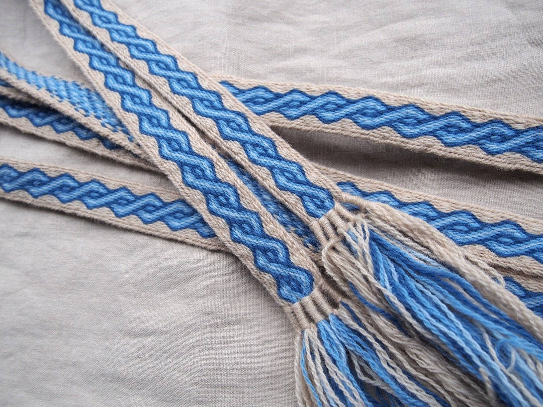 Tablet Woven Trim, Birka, Viking Trim, Tablet Weaving, Tablet Weave ...