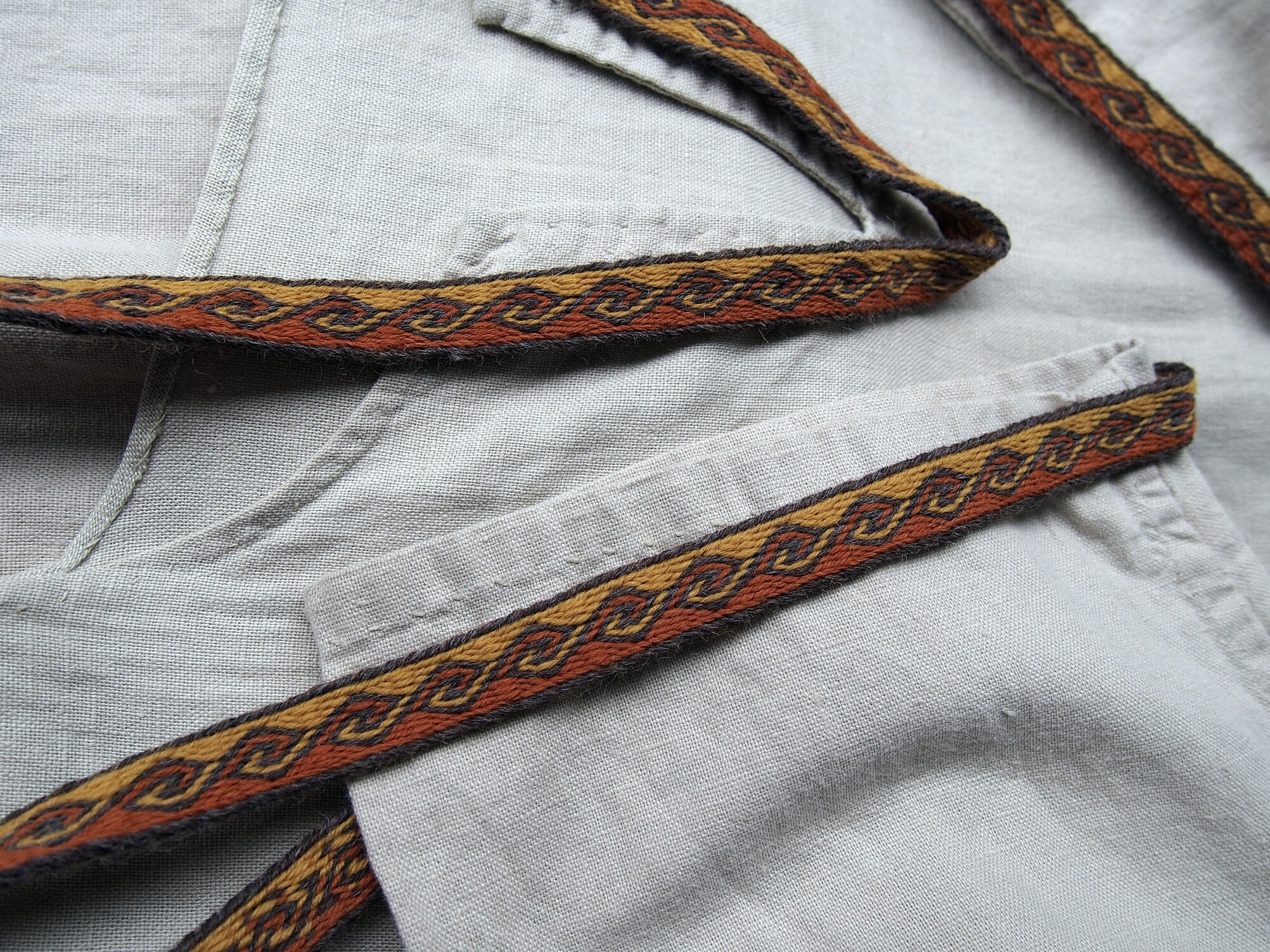 Tablet Woven Trim, Woolen Viking Trim, Tablet Weaving, Tablet Weave ...