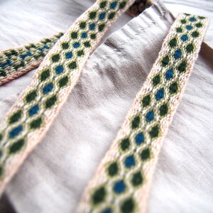 Tablet Woven Trim, Viking Belt, Tablet Weaving, Tablet Weave, Woven ...