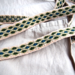 Tablet Woven Trim, Viking Belt, Tablet Weaving, Tablet Weave, Woven ...
