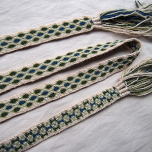Tablet Woven Trim, Viking Belt, Tablet Weaving, Tablet Weave, Woven ...