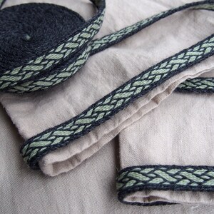 Tablet Woven Trim, Birka, Viking Trim, Tablet Weaving, Tablet Weave ...