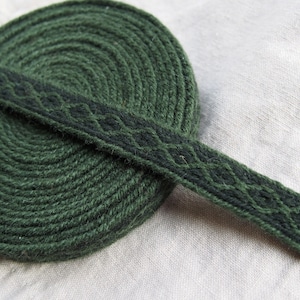 Tablet Woven Trim, Woolen Viking Trim, Tablet Weaving, Tablet Weave ...