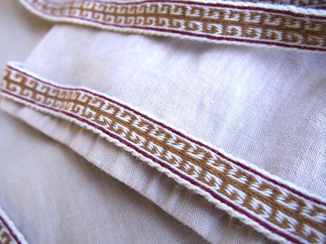 Greek Pattern Woolen Woven Band, Ancient Reenactment, Hellenic, Greco ...