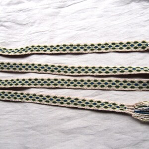 Tablet Woven Trim, Viking Belt, Tablet Weaving, Tablet Weave, Woven ...