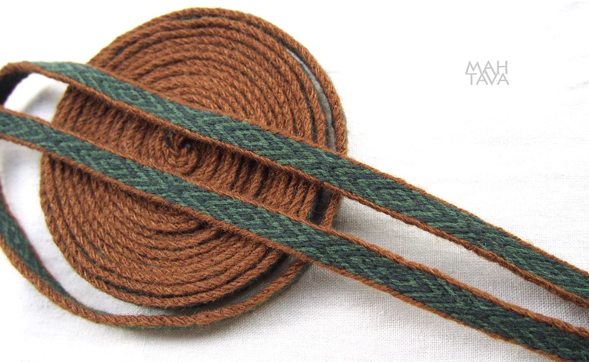 Tablet Woven Trim Viking Trim Tablet Weaving Tablet Weave - Etsy