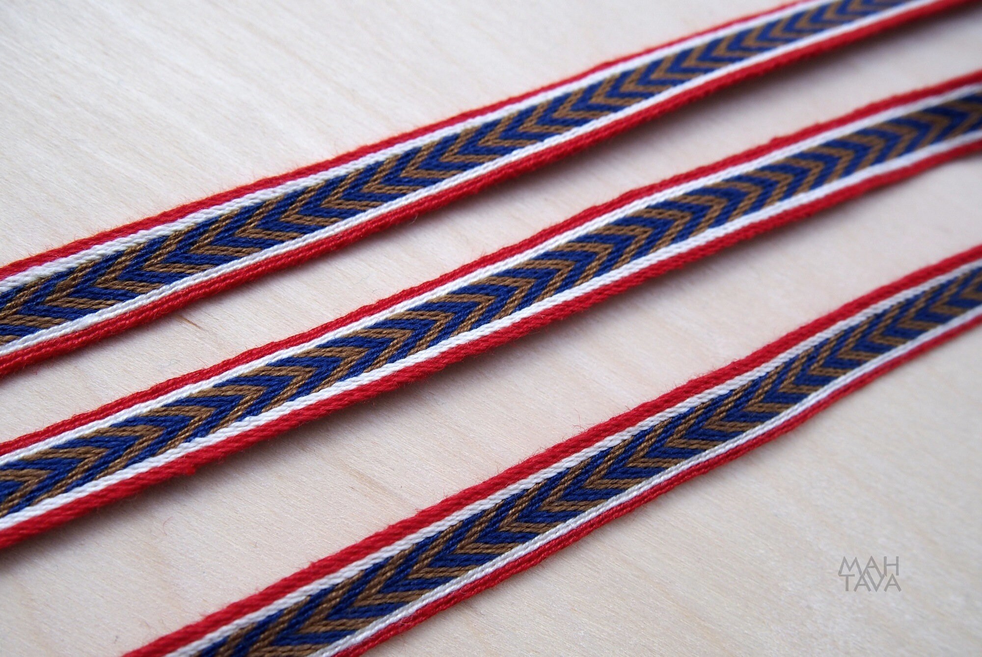 Tablet Woven Linen Trim, Viking Trim, Anglo-saxon Trim, Tablet Weave ...