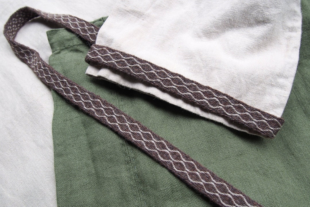 Tablet Woven Trim, Woolen Viking Trim, Tablet Weaving, Tablet Weave ...