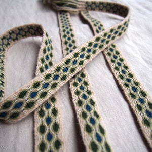 Tablet Woven Trim, Viking Belt, Tablet Weaving, Tablet Weave, Woven ...