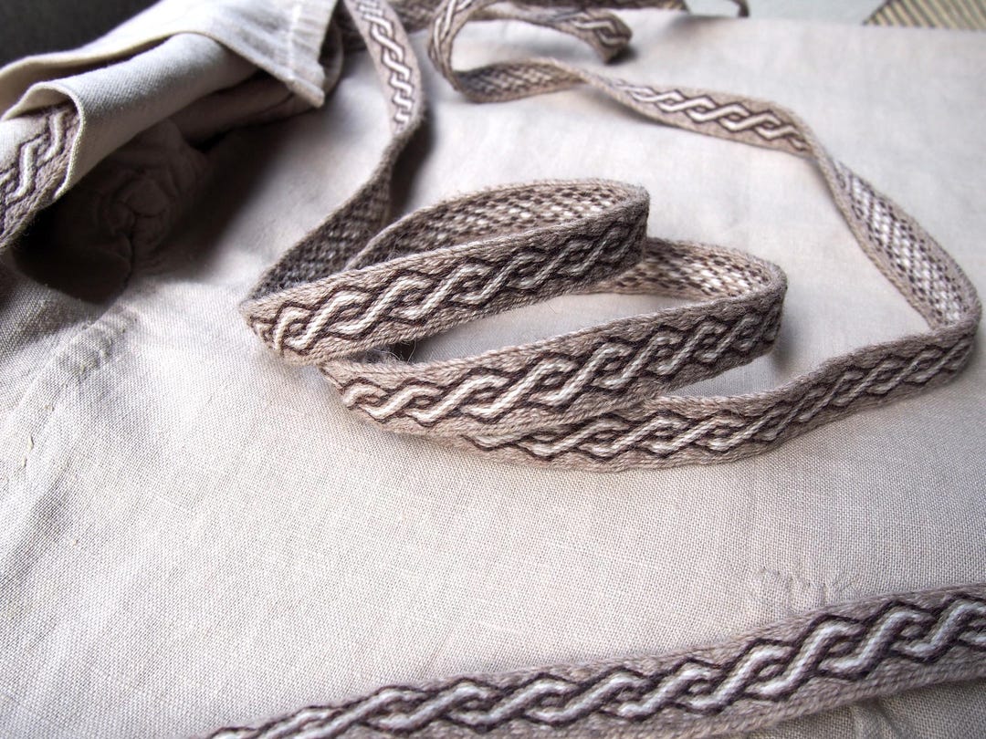 Tablet Woven Trim, Birka, Rassawa, Viking Tablet Weaving, Tablet Weave ...