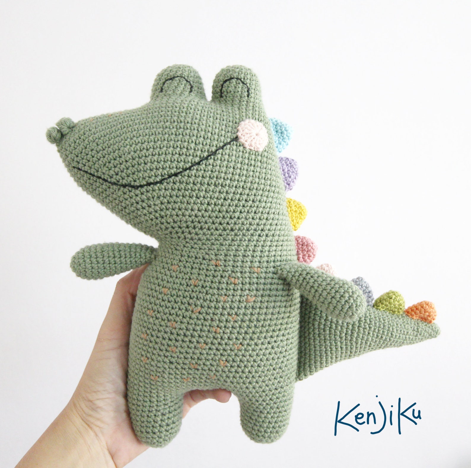 Croco Crocodile Amigurumi Pattern Crocodile PDF Pattern - Etsy Denmark