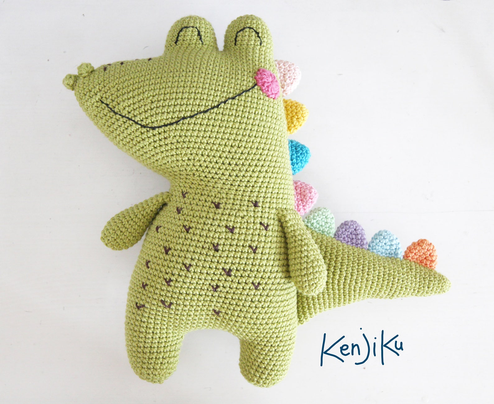 Croco Crocodile Amigurumi Pattern Crocodile PDF Pattern - Etsy Denmark