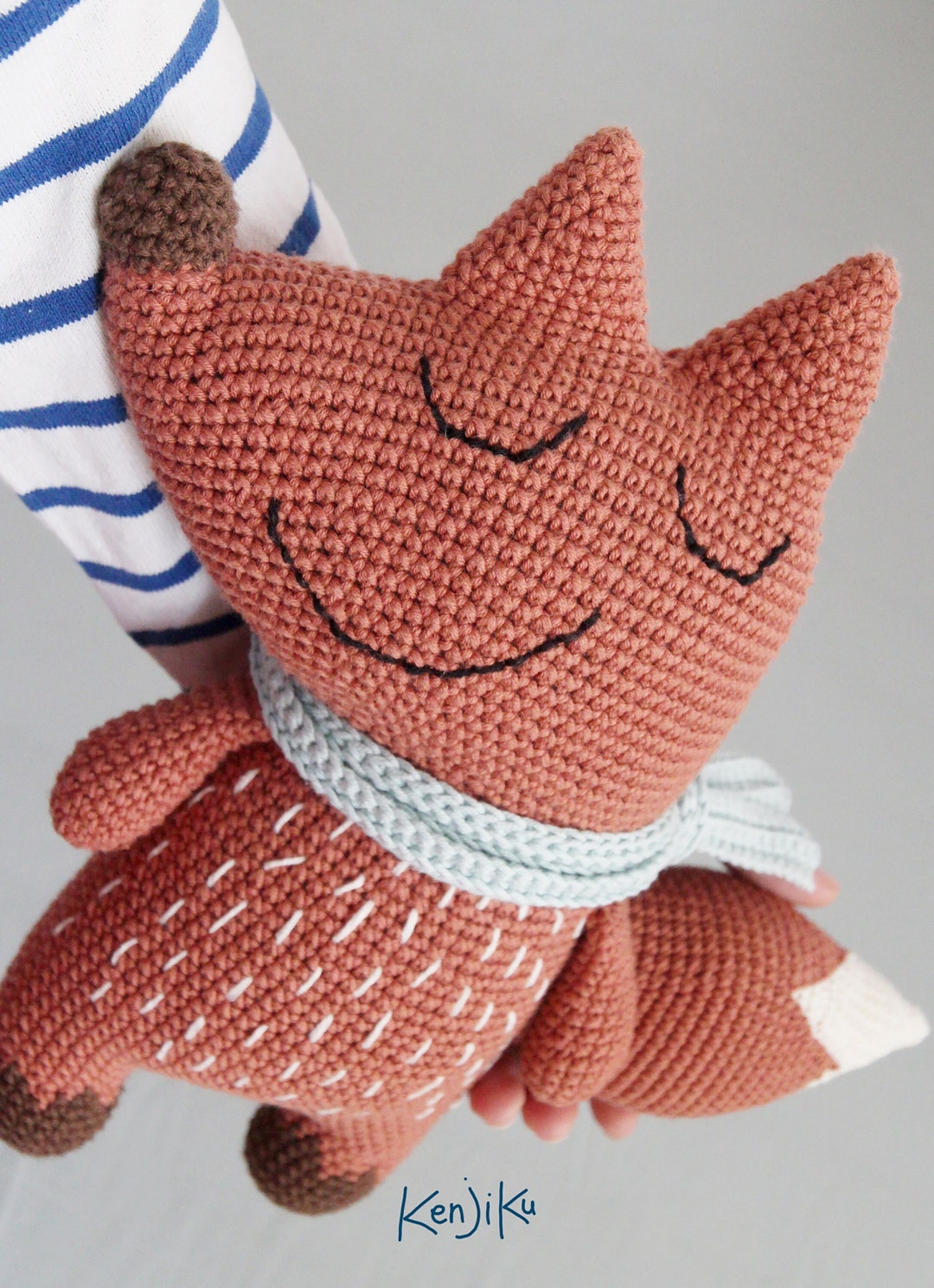 Fufufox Amigurumi Pattern, Fox Amigurumi Pattern, Fox PDF Pattern, Red ...