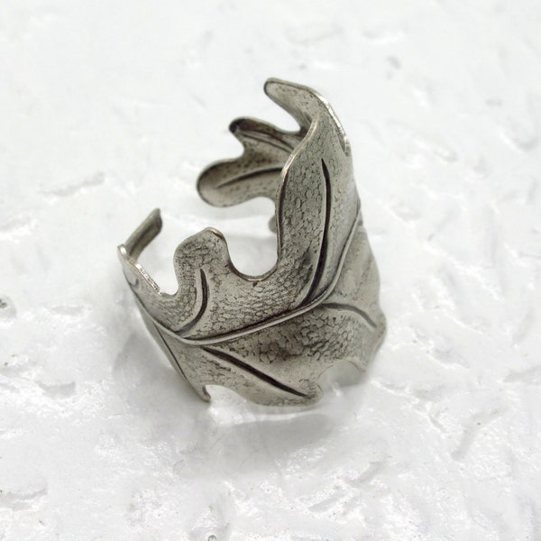 Oak Leaf Ring - Etsy