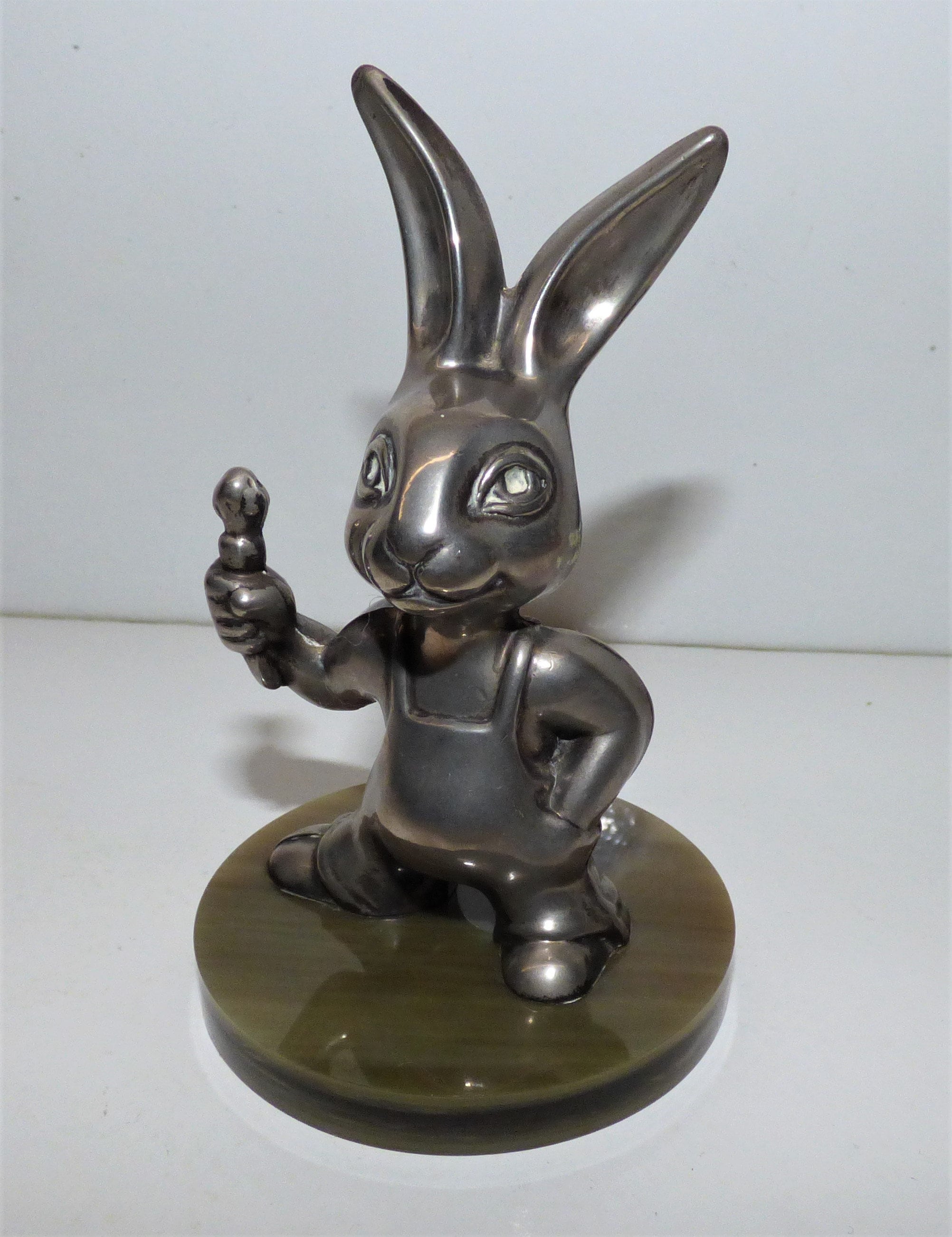 Vintage Seba Rabbit Ring Tree Jewellery Stand Silver Plated - Etsy Canada