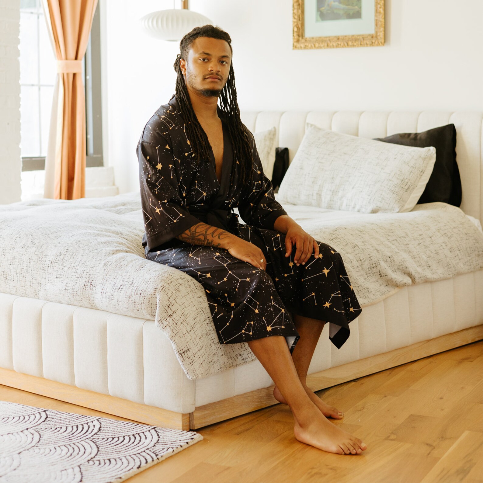 Constellation Robe: Long Astrology Stars Cosmos Bohemian - Etsy