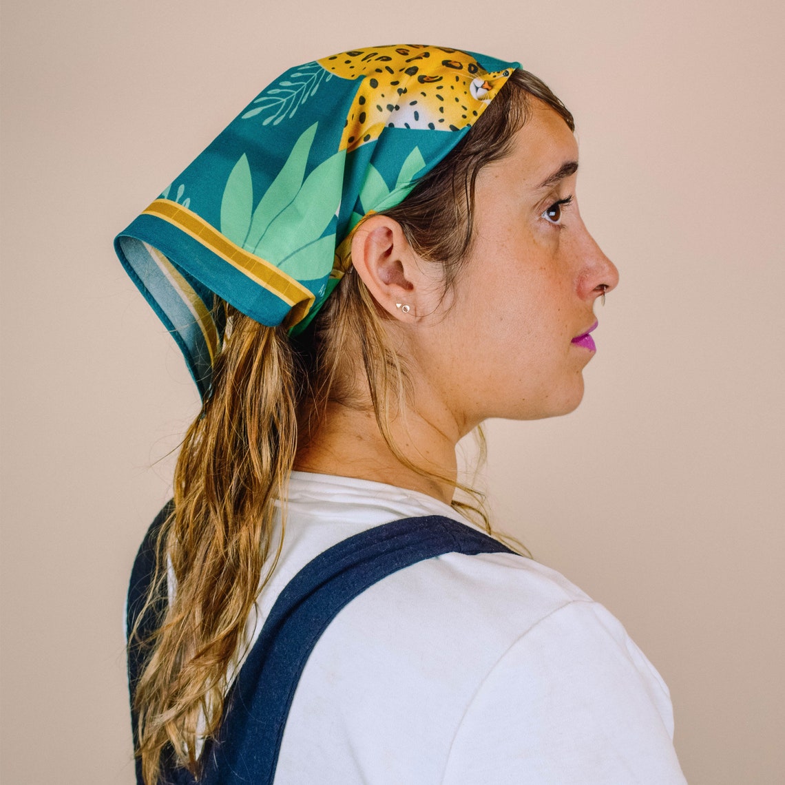 Cats Bandana | Cotton Bandana, Big Cats Scarf, Soft Cotton Bandana ...