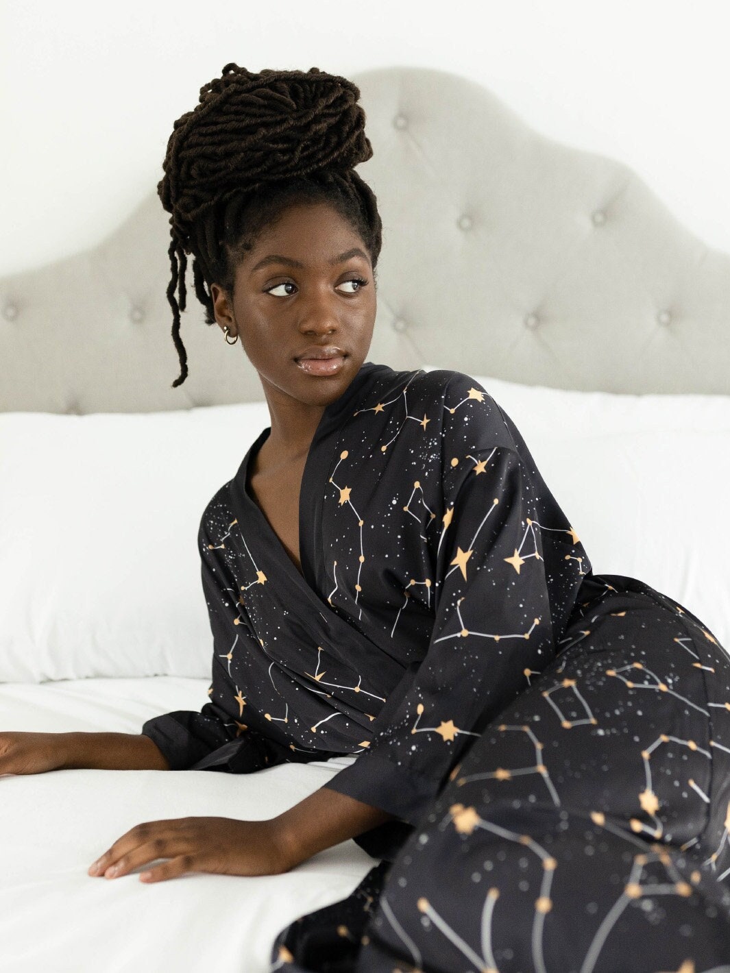 Constellation Robe: Long Astrology Stars Cosmos Bohemian - Etsy