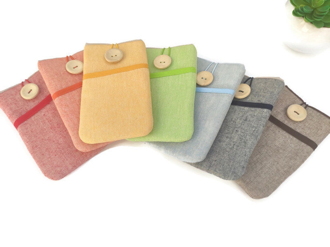 Phone Pouch, Fabric Phone Case, Teen Gift, Linen Phone Case, Cellphone ...