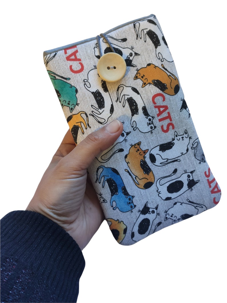 Cats Fabric Smartphone Pouch Padded Phone Case Phone Pouch - Etsy