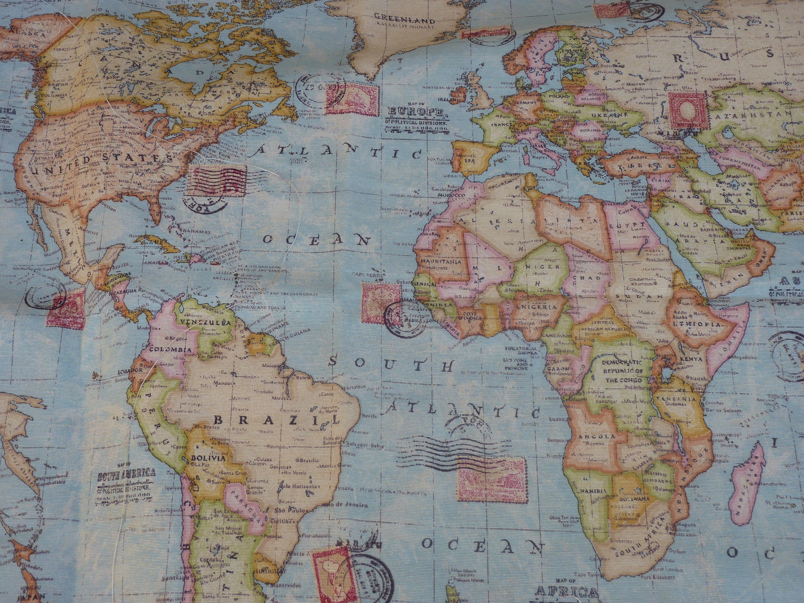 World Map Padded Book Sleeve Adjustable Book Sleeve World Map - Etsy