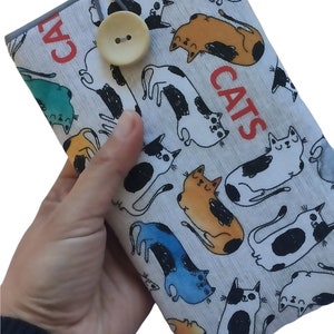 Cats Fabric Smartphone Pouch, Padded Phone Case, Phone Pouch, Fabric ...
