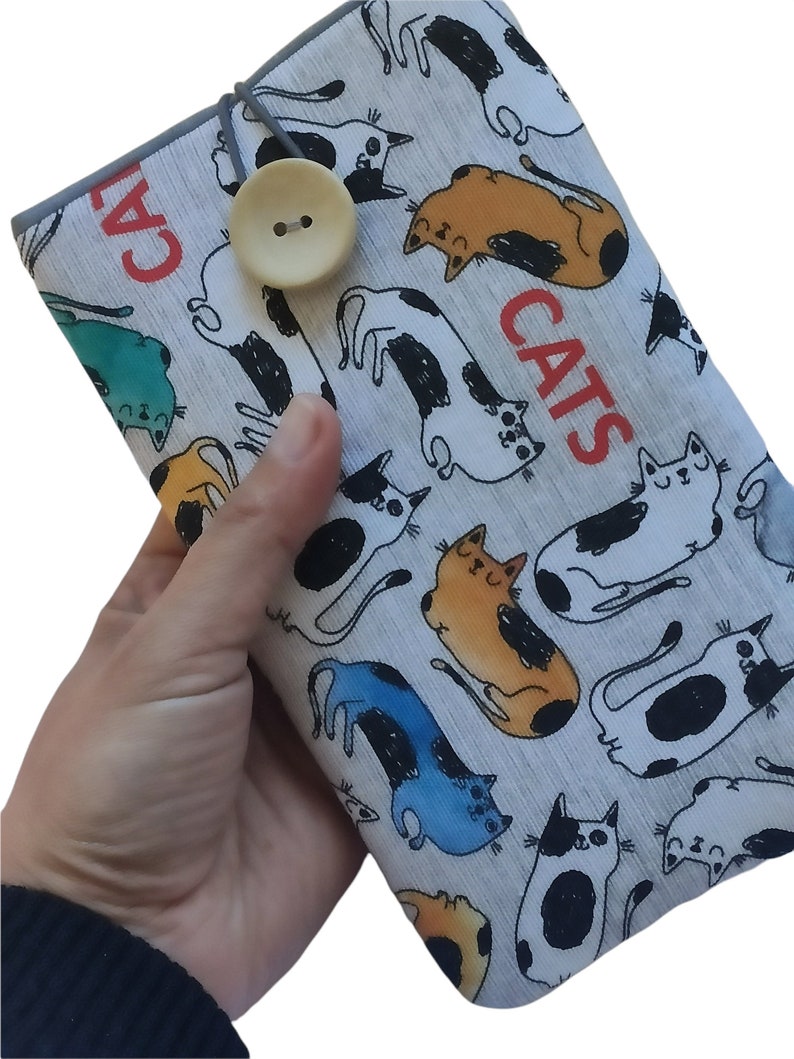 Cats Fabric Smartphone Pouch Padded Phone Case Phone Pouch - Etsy