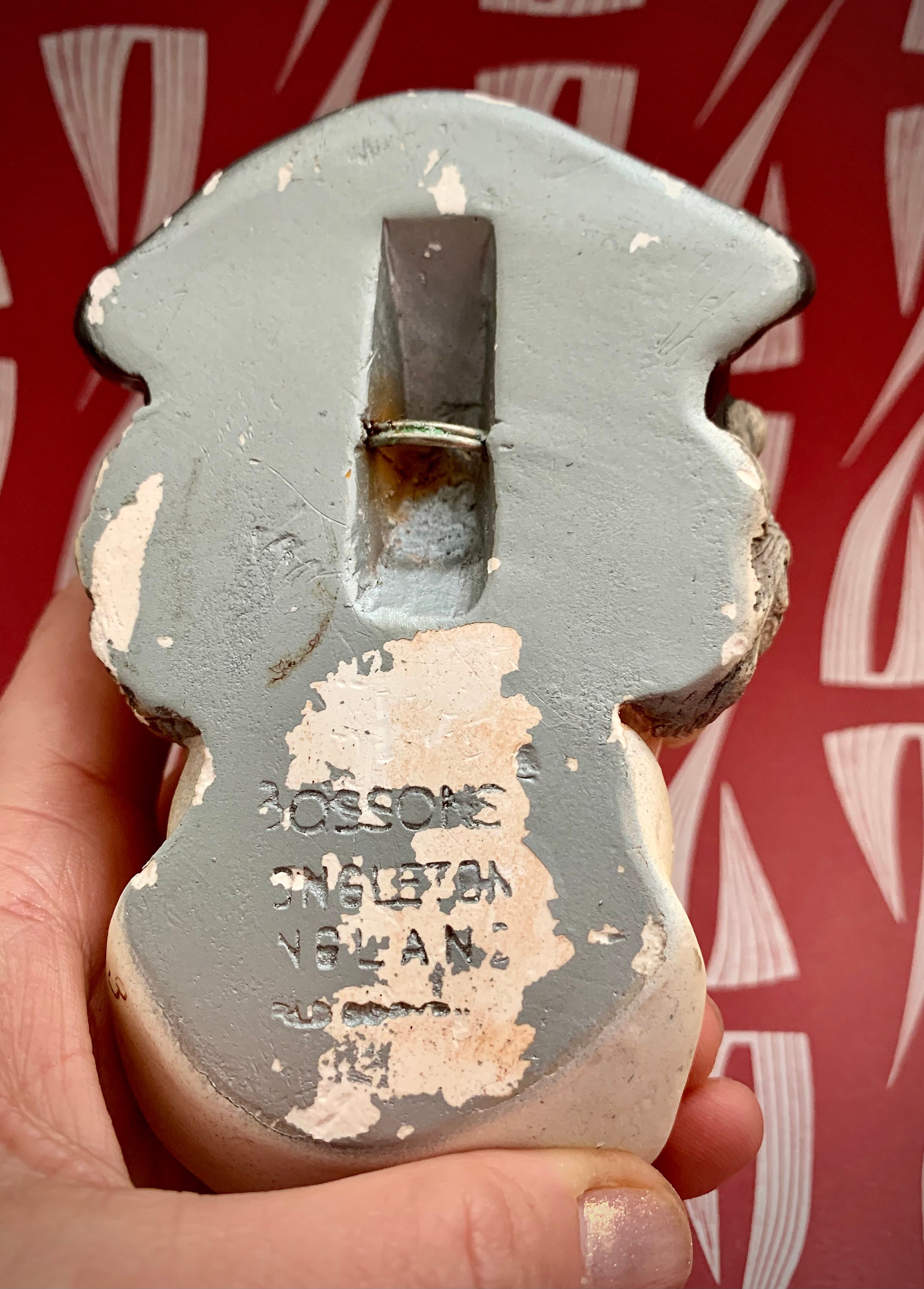 Bossons, Congleton 'sea Captain' Wall Mask Vintage 1972 Chalk Ware With ...