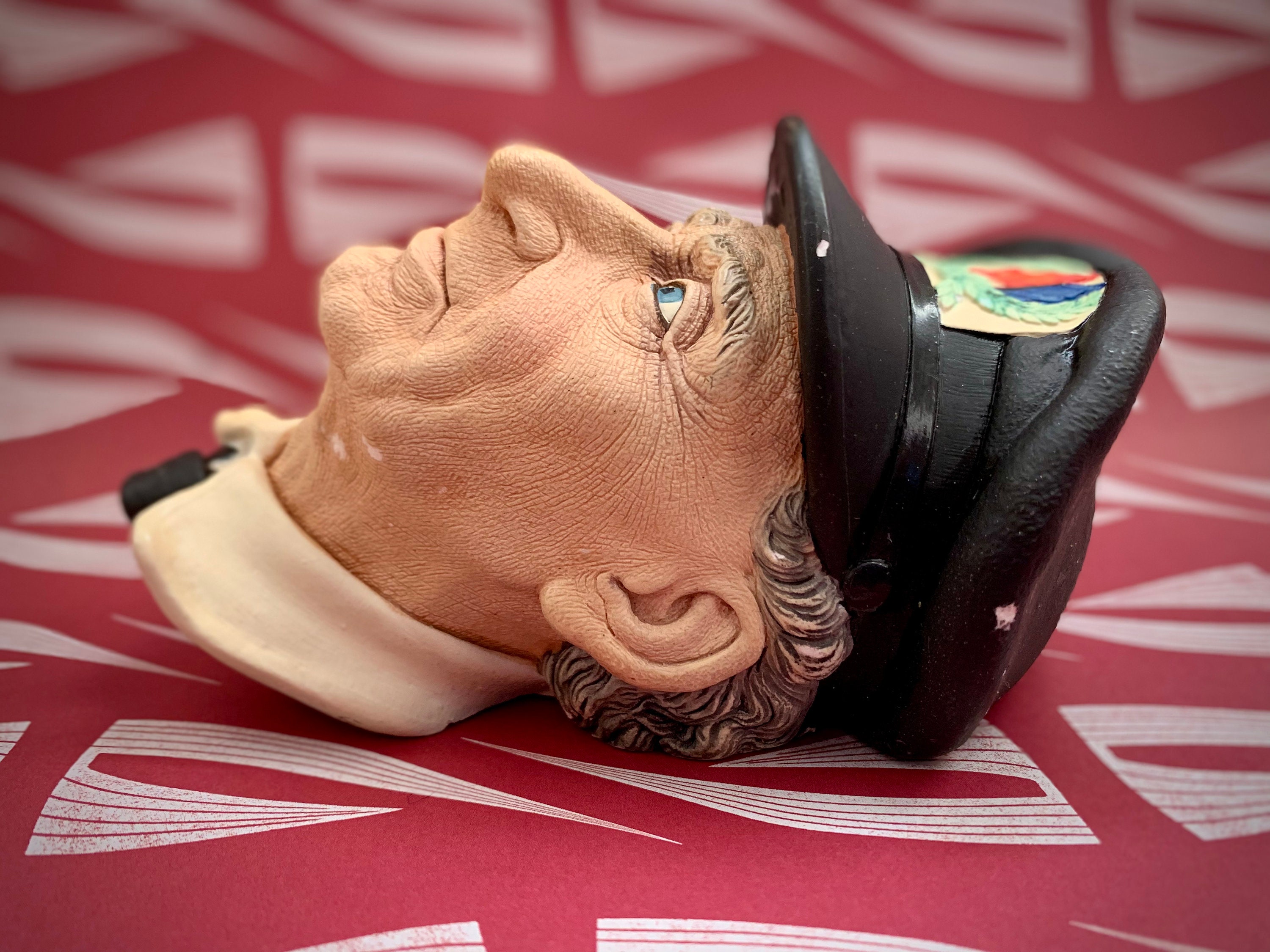 Bossons, Congleton 'sea Captain' Wall Mask Vintage 1972 Chalk Ware With ...