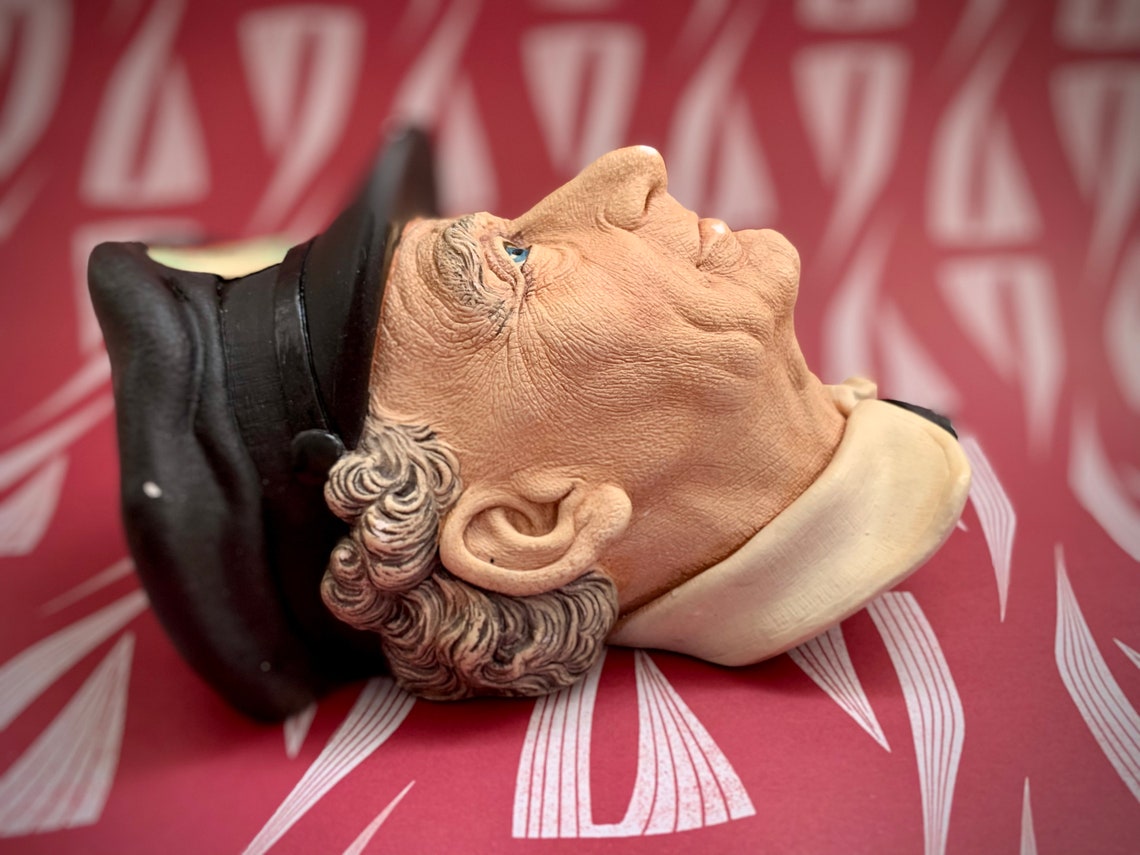 Bossons, Congleton 'sea Captain' Wall Mask Vintage 1972 Chalk Ware With ...