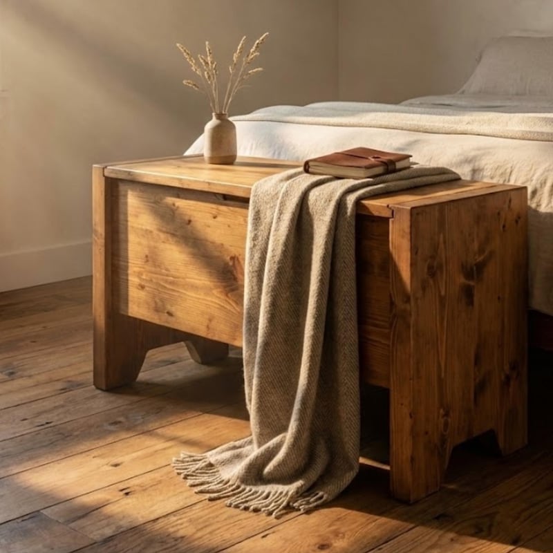 End of Bed Blanket Chest - Etsy