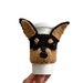 Corgi Crochet Pattern, Welsh Corgi Cup Cozy Pattern, Corgi Puppy, Corgi ...